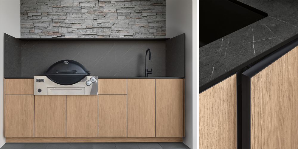 Building the Ultimate Undercover Alfresco Kitchen / Blog / Polytec